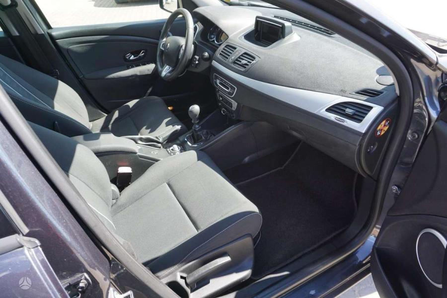 Grey Renault Megane 2012 in Klaipeda, with an engine capacity of 1.46 L and mileage of 164 thousand km for 3100 €, photo 11 on AUTOMOTO.COM.LV