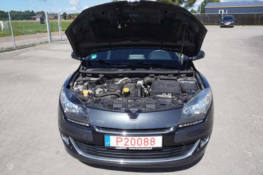 Grey Renault Megane 2012 in Klaipeda, with an engine capacity of 1.46 L and mileage of 164 thousand km for 3100 €, photo 29 on AUTOMOTO.COM.LV