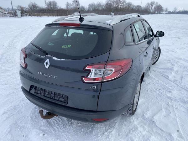 Pelēks Renault Megane 2013 Marijampole, ar dzinēja tilpumu 1.46 L un nobraukumu 275 tūkst. km par 3800 €, foto 8 vietnē AUTOMOTO.COM.LV