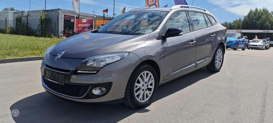Pelēks Renault Megane 2013 Kauņa, ar dzinēja tilpumu 1.46 L un nobraukumu 243 tūkst. km par 4299 €, foto 1 vietnē AUTOMOTO.COM.LV