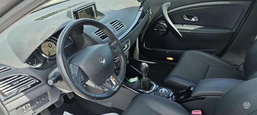 Pelēks Renault Megane 2013 Kauņa, ar dzinēja tilpumu 1.46 L un nobraukumu 243 tūkst. km par 4299 €, foto 13 vietnē AUTOMOTO.COM.LV