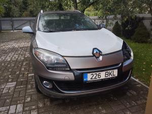 Pelēks Renault Megane 2013 Tiri, ar dzinēja tilpumu 0.00 L un nobraukumu 189 tūkst. km par 1100 €, foto  vietnē AUTOMOTO.COM.LV