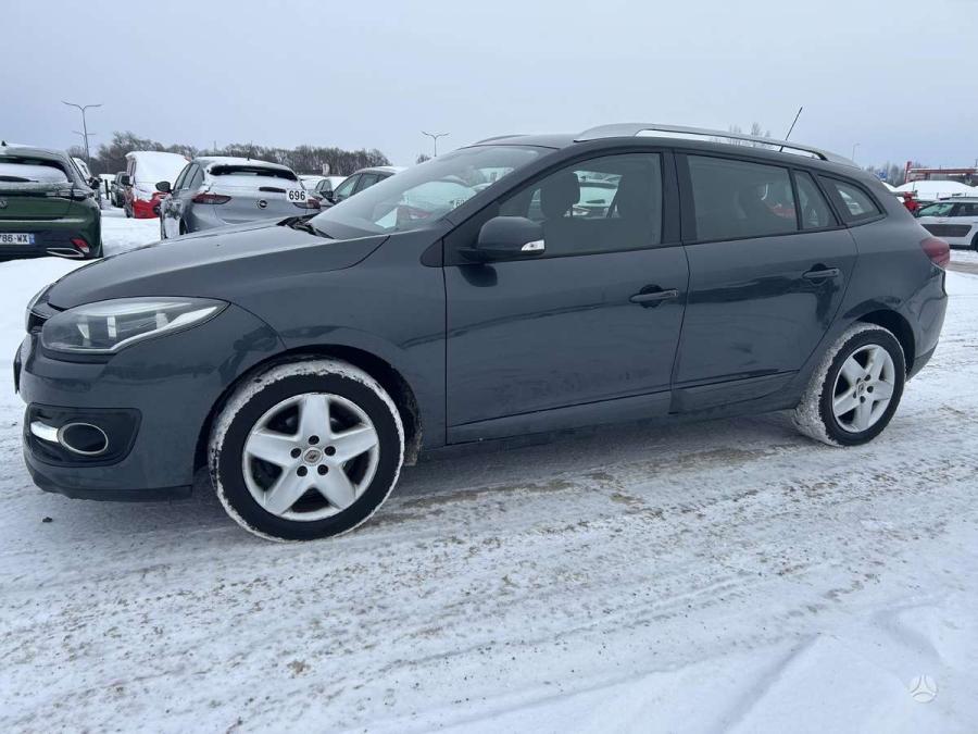 Grey Renault Megane 2014 in Taurage, with an engine capacity of 1.46 L and mileage of 197 thousand km for 4200 €, photo 6 on AUTOMOTO.COM.LV