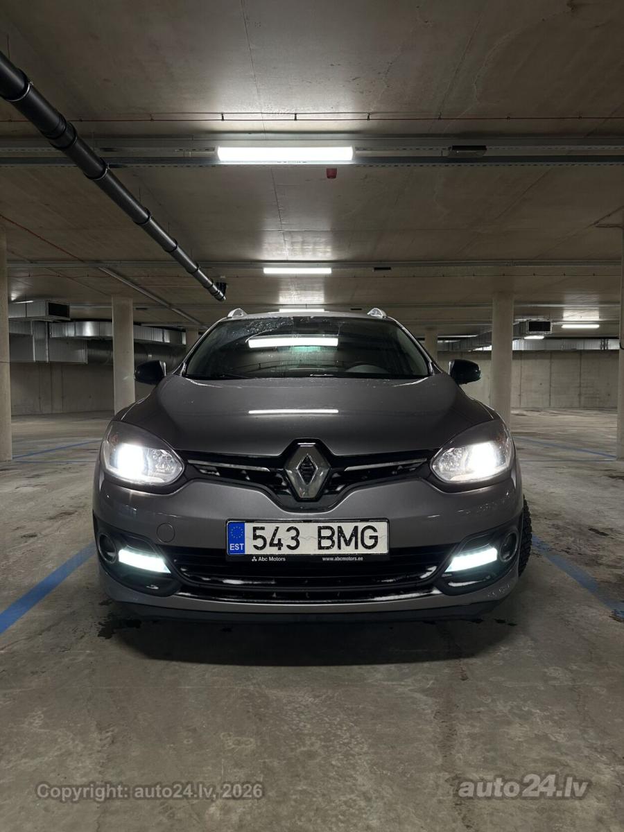 Pelēks Renault Megane 2014 Tallina, ar dzinēja tilpumu 1.20 L un nobraukumu 218 tūkst. km par 4850 €, foto 5 vietnē AUTOMOTO.COM.LV