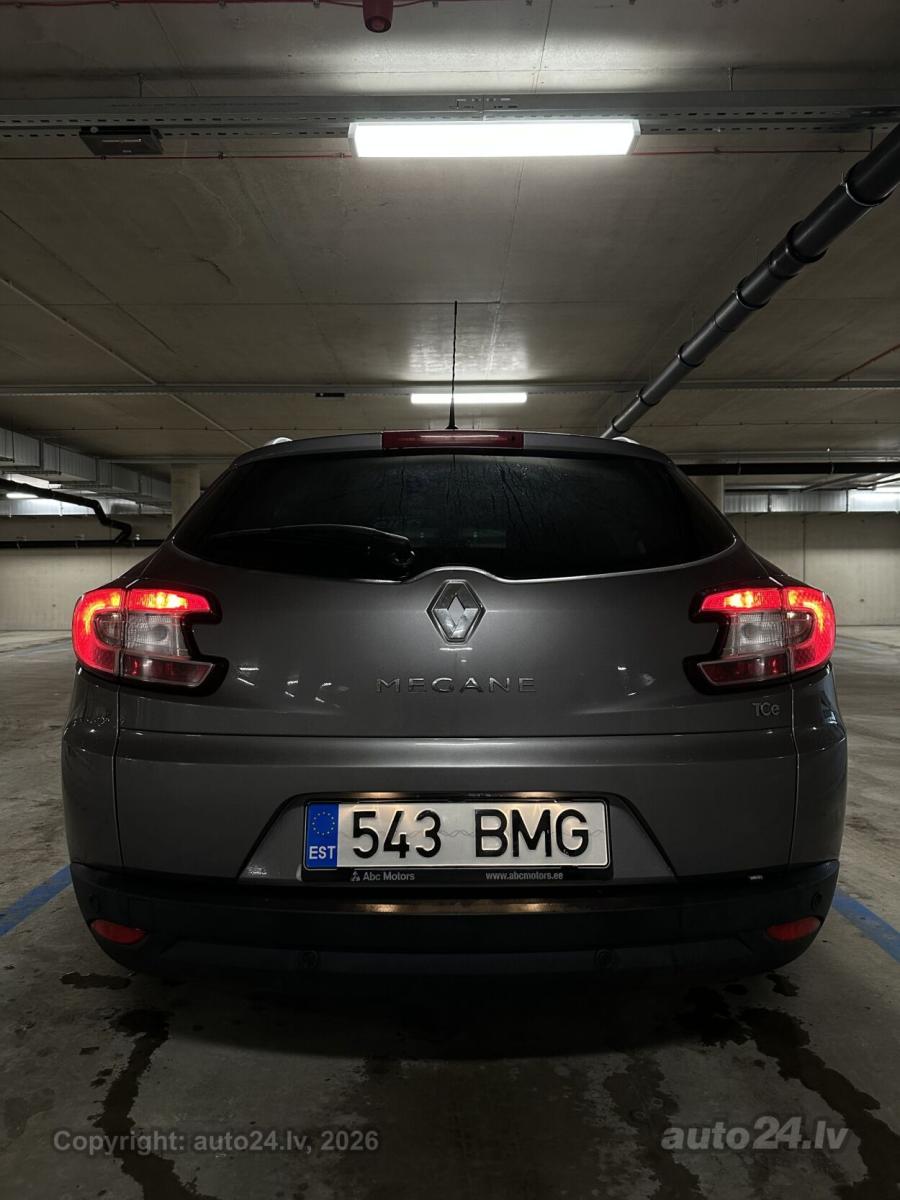 Pelēks Renault Megane 2014 Tallina, ar dzinēja tilpumu 1.20 L un nobraukumu 218 tūkst. km par 4850 €, foto 6 vietnē AUTOMOTO.COM.LV