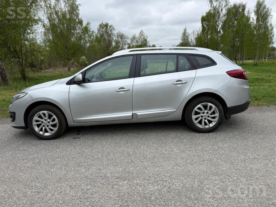 Pelēks Renault Megane 2014 Rīga, ar dzinēja tilpumu 1.50 L un nobraukumu 121 tūkst. km par 5500 €, foto 4 vietnē AUTOMOTO.COM.LV