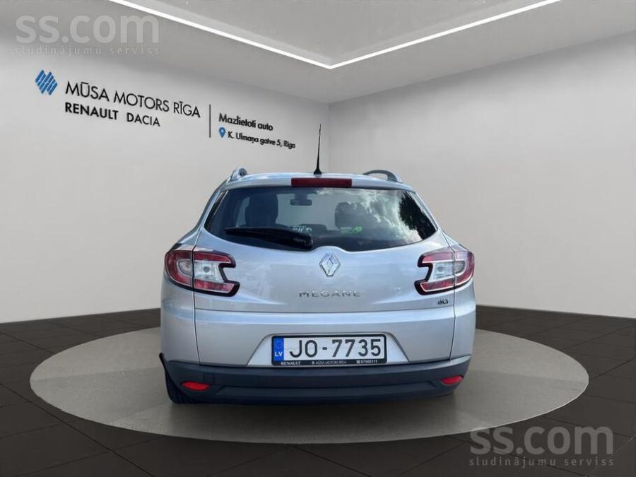 Серый Рено Меган 2014 в Рига, объемом двигателя 1.50 л и пробегом 120 тыс. км за 5395 €, фото 6 на AUTOMOTO.COM.LV