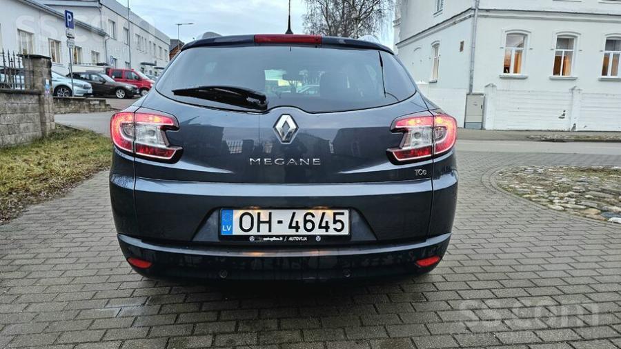 Pelēks Renault Megane 2015 Daugavpils, ar dzinēja tilpumu 1.20 L un nobraukumu 260 tūkst. km par 4400 €, foto 6 vietnē AUTOMOTO.COM.LV