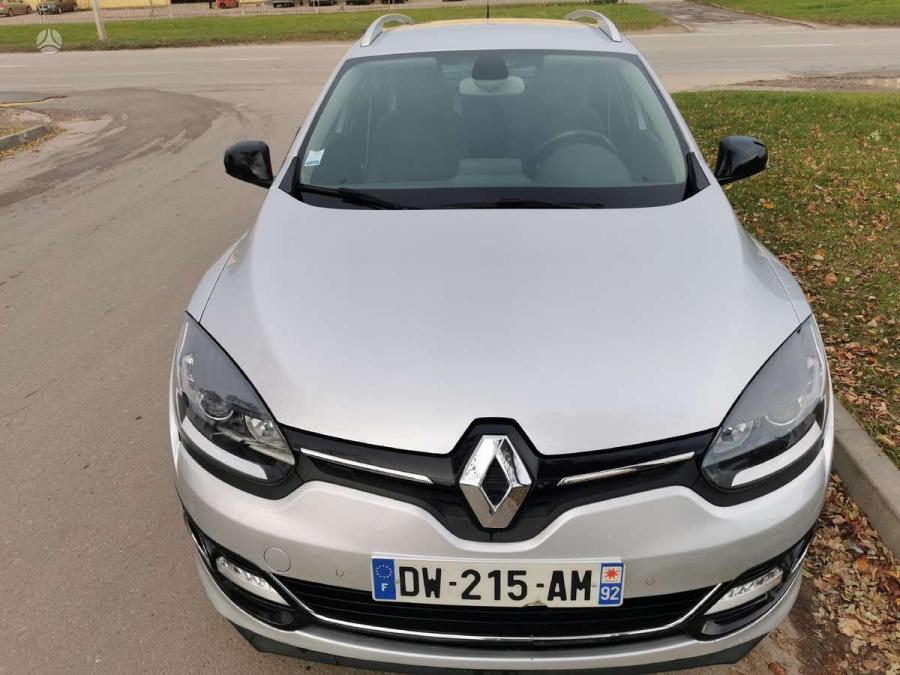 Grey Renault Megane 2015 in Taurage, with an engine capacity of 1.20 L and mileage of 170 thousand km for 4250 €, photo 2 on AUTOMOTO.COM.LV