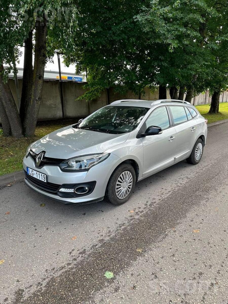 Pelēks Renault Megane 2015 Rīga, ar dzinēja tilpumu 1.50 L un nobraukumu 182 tūkst. km par 3990 €, foto 1 vietnē AUTOMOTO.COM.LV