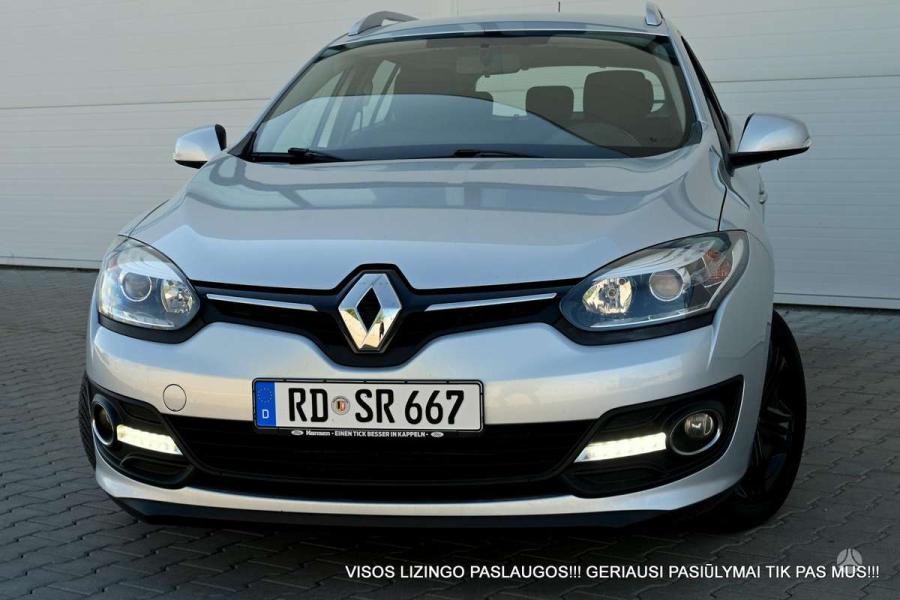 Grey Renault Megane 2015 in Kretinga, with an engine capacity of 1.46 L and mileage of 192 thousand km for 4999 €, photo 3 on AUTOMOTO.COM.LV