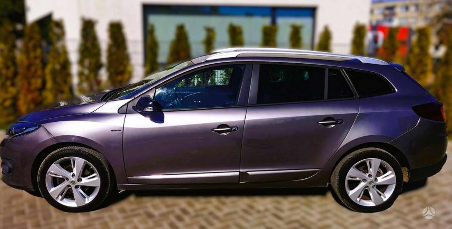 Pelēks Renault Megane 2015 Kauņa, ar dzinēja tilpumu 1.20 L un nobraukumu 210 tūkst. km par 3700 €, foto 4 vietnē AUTOMOTO.COM.LV