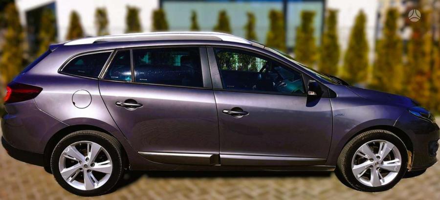 Pelēks Renault Megane 2015 Kauņa, ar dzinēja tilpumu 1.20 L un nobraukumu 210 tūkst. km par 3700 €, foto 5 vietnē AUTOMOTO.COM.LV