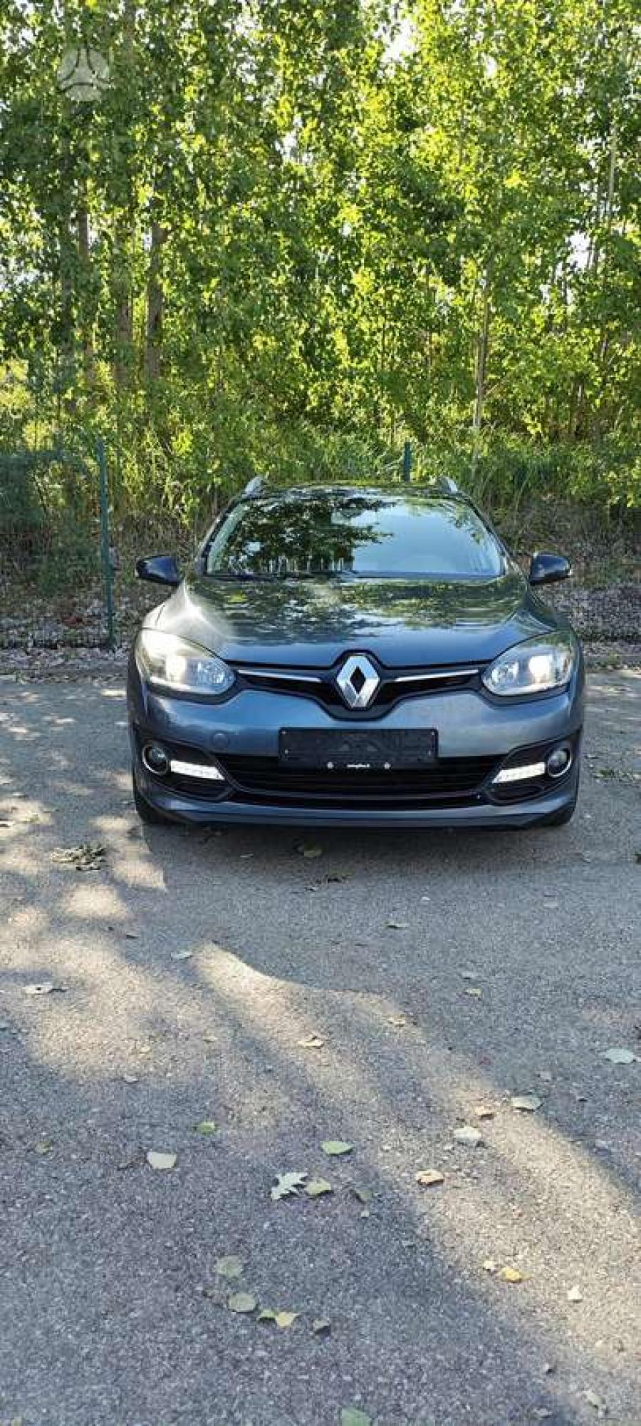 Pelēks Renault Megane 2015 Kauņa, ar dzinēja tilpumu 1.46 L un nobraukumu 230 tūkst. km par 3850 €, foto 3 vietnē AUTOMOTO.COM.LV
