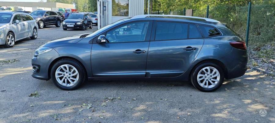 Pelēks Renault Megane 2015 Kauņa, ar dzinēja tilpumu 1.46 L un nobraukumu 230 tūkst. km par 3850 €, foto 4 vietnē AUTOMOTO.COM.LV