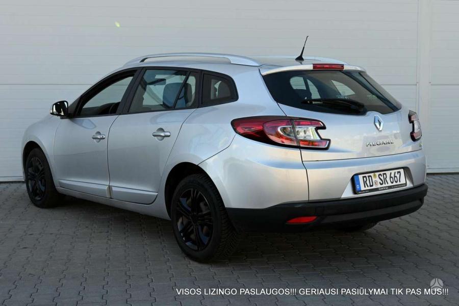 Grey Renault Megane 2015 in Kretinga, with an engine capacity of 1.46 L and mileage of 192 thousand km for 4550 €, photo 10 on AUTOMOTO.COM.LV