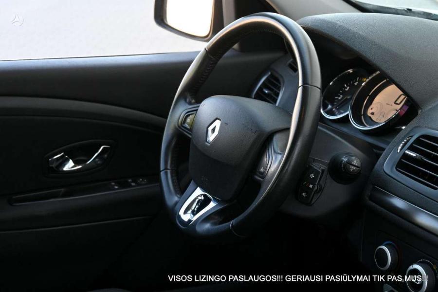 Grey Renault Megane 2015 in Kretinga, with an engine capacity of 1.46 L and mileage of 192 thousand km for 4550 €, photo 25 on AUTOMOTO.COM.LV