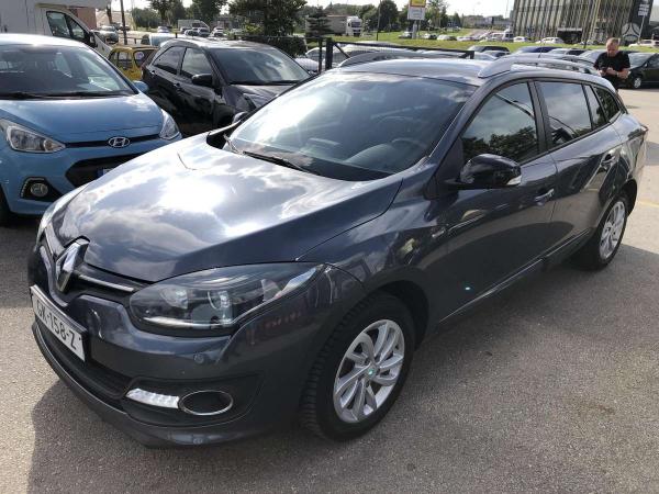 Grey Renault Megane 2015 in Klaipeda, with an engine capacity of 1.20 L and mileage of 190 thousand km for 3499 €, photo 1 on AUTOMOTO.COM.LV