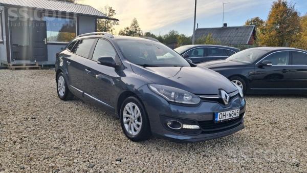 Grey Renault Megane 2015 in Rezekne, with an engine capacity of 1.20 L and mileage of 0 thousand km for 4850 €, photo 3 on AUTOMOTO.COM.LV
