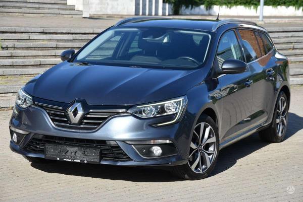 Grey Renault Megane 2016 in Vilnius, with an engine capacity of 1.46 L and mileage of 229 thousand km for 6400 €, photo 1 on AUTOMOTO.COM.LV