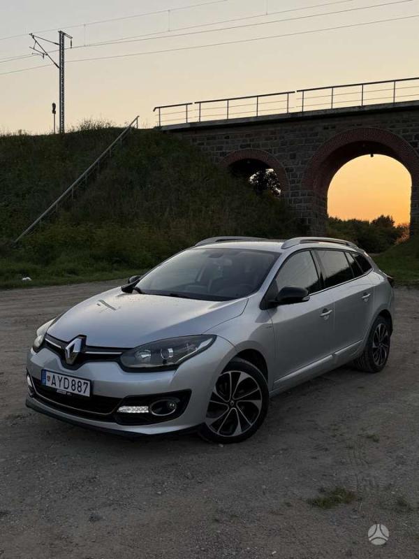 Grey Renault Megane 2016 in Kretinga, with an engine capacity of 1.50 L and mileage of 218 thousand km for 5999 €, photo 4 on AUTOMOTO.COM.LV