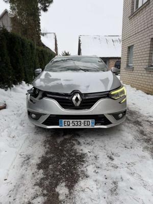 Grey Renault Megane 2017 in Kaunas, with an engine capacity of 1.46 L and mileage of 155 thousand km for 4500 €, photo 5 on AUTOMOTO.COM.LV