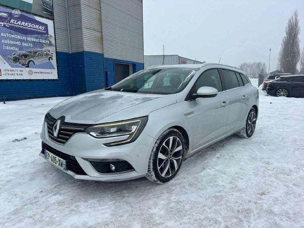 Pelēks Renault Megane 2017 Tauragė, ar dzinēja tilpumu 1.59 L un nobraukumu 260 tūkst. km par 6350 €, foto 2 vietnē AUTOMOTO.COM.LV