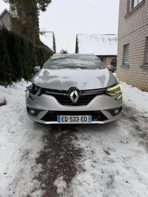 Grey Renault Megane 2017 in Kaunas, with an engine capacity of 1.46 L and mileage of 155 thousand km for 3450 €, photo 3 on AUTOMOTO.COM.LV