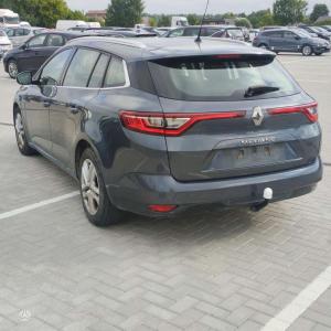 Grey Renault Megane 2017 in Taurage, with an engine capacity of 1.46 L and mileage of 260 thousand km for 6200 €, photo 6 on AUTOMOTO.COM.LV