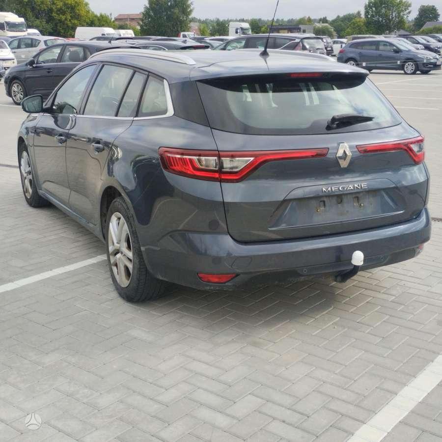 Grey Renault Megane 2017 in Taurage, with an engine capacity of 1.46 L and mileage of 260 thousand km for 6200 €, photo 6 on AUTOMOTO.COM.LV