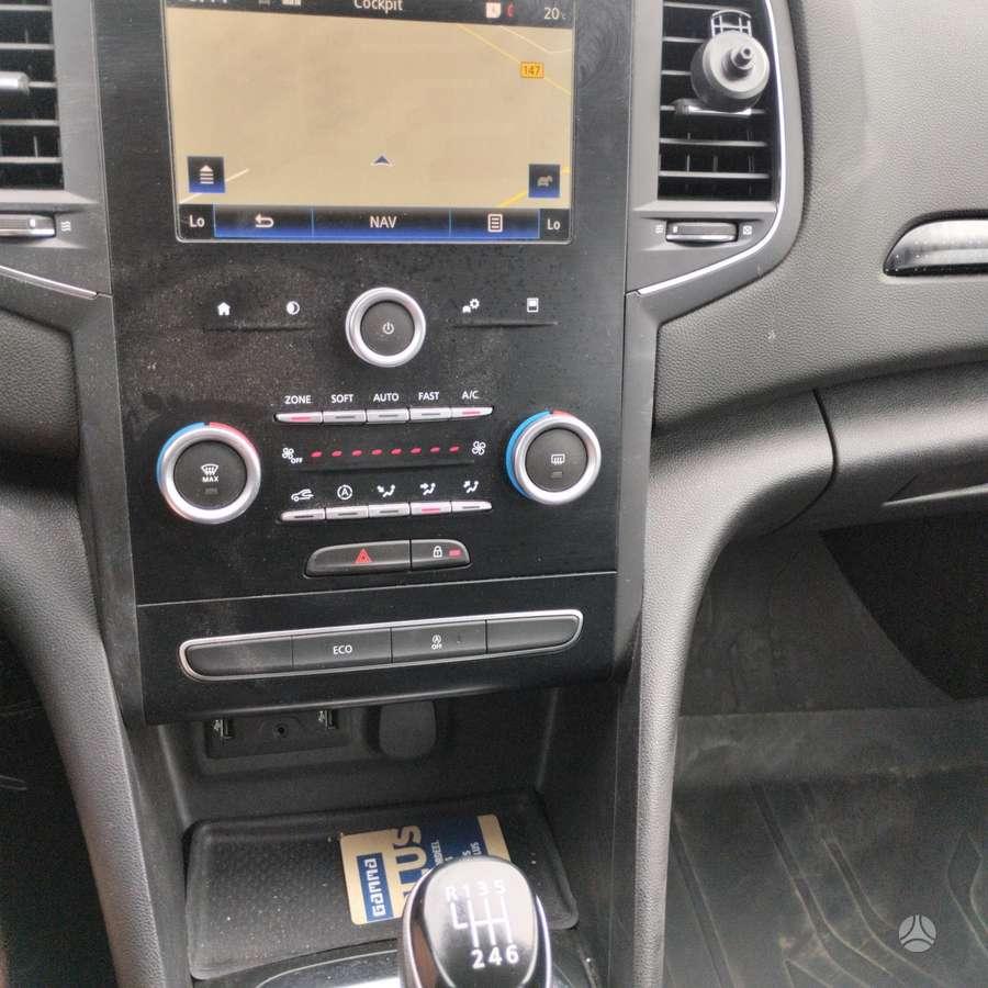Pelēks Renault Megane 2017 Tauragė, ar dzinēja tilpumu 1.46 L un nobraukumu 260 tūkst. km par 5700 €, foto 16 vietnē AUTOMOTO.COM.LV