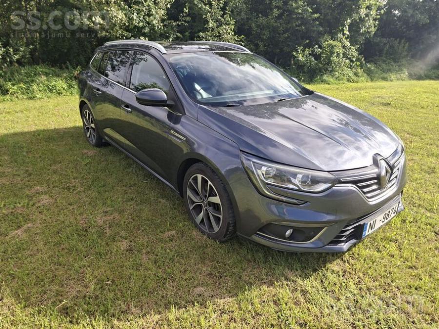 Pelēks Renault Megane 2017 Jelgava, ar dzinēja tilpumu 1.60 L un nobraukumu 244 tūkst. km par 9200 €, foto 1 vietnē AUTOMOTO.COM.LV