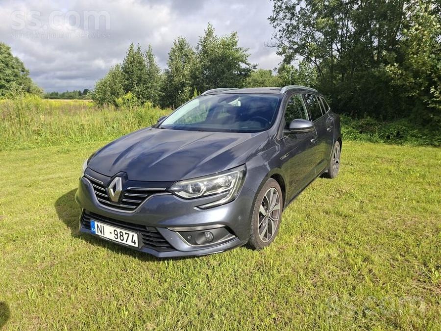 Pelēks Renault Megane 2017 Jelgava, ar dzinēja tilpumu 1.60 L un nobraukumu 244 tūkst. km par 9200 €, foto 5 vietnē AUTOMOTO.COM.LV