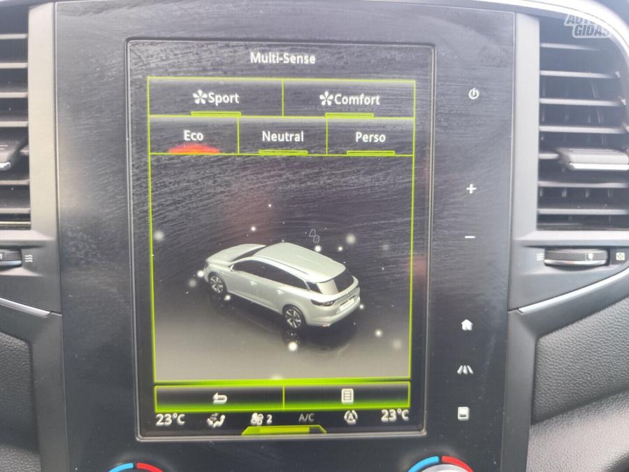 Grey Renault Megane 2018 in Siauliai, with an engine capacity of 1.50 L and mileage of 269 thousand km for 9000 €, photo 15 on AUTOMOTO.COM.LV