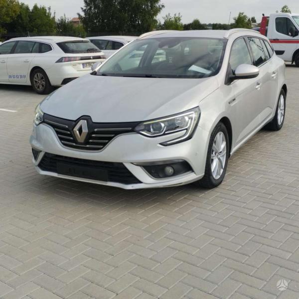 Pelēks Renault Megane 2018 Tauragė, ar dzinēja tilpumu 1.46 L un nobraukumu 212 tūkst. km par 6400 €, foto 2 vietnē AUTOMOTO.COM.LV