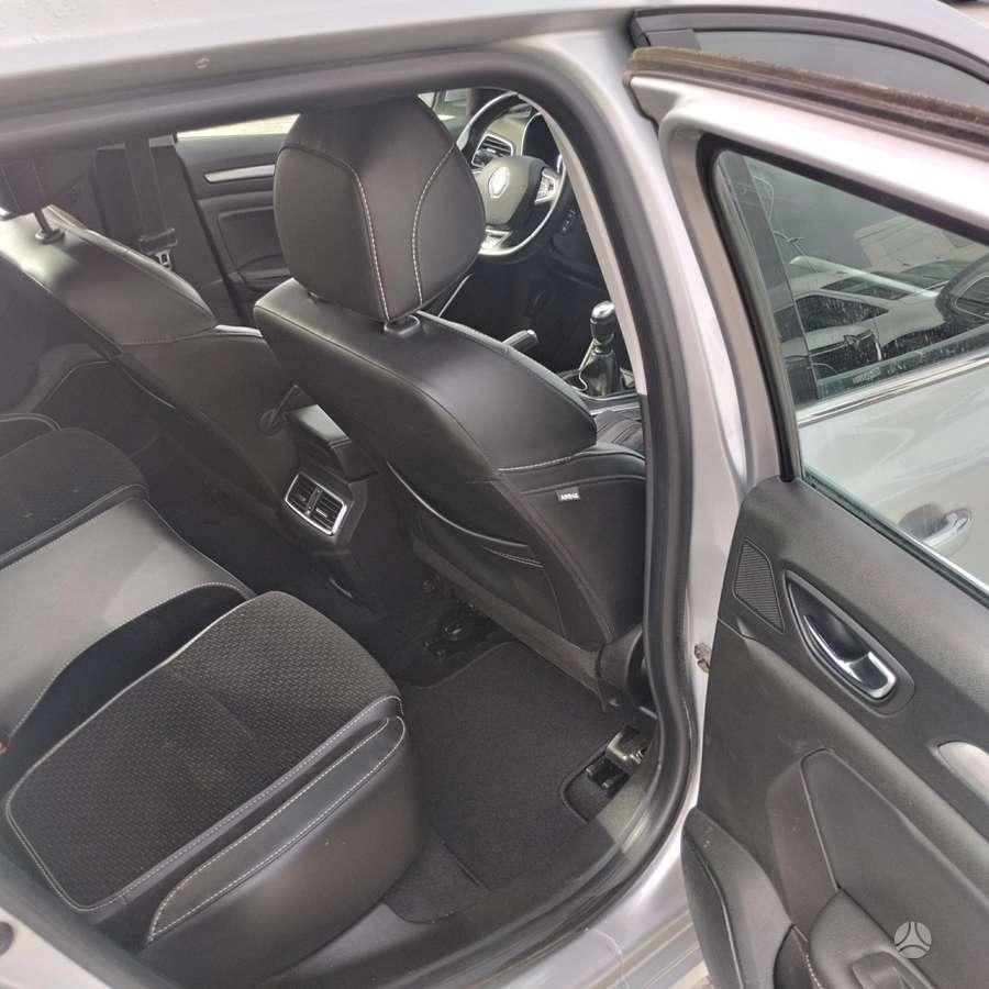 Grey Renault Megane 2018 in Taurage, with an engine capacity of 1.46 L and mileage of 212 thousand km for 6400 €, photo 7 on AUTOMOTO.COM.LV