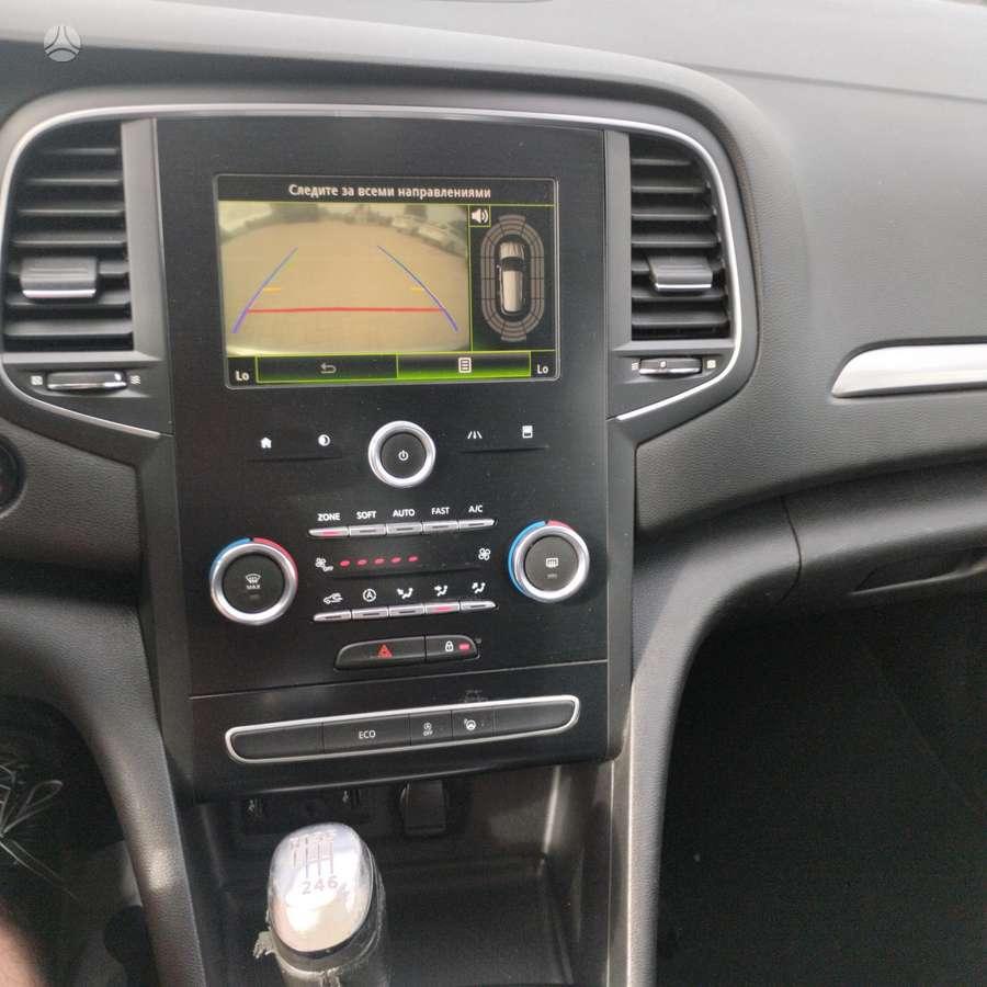 Grey Renault Megane 2018 in Taurage, with an engine capacity of 1.46 L and mileage of 212 thousand km for 6400 €, photo 15 on AUTOMOTO.COM.LV