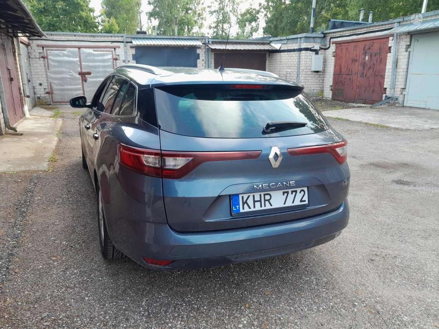 Grey Renault Megane 2018 in Alytus, with an engine capacity of 1.46 L and mileage of 151 thousand km for 7700 €, photo 5 on AUTOMOTO.COM.LV