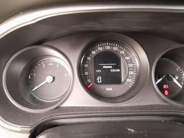 Grey Renault Megane 2018 in Alytus, with an engine capacity of 1.46 L and mileage of 151 thousand km for 7700 €, photo 10 on AUTOMOTO.COM.LV