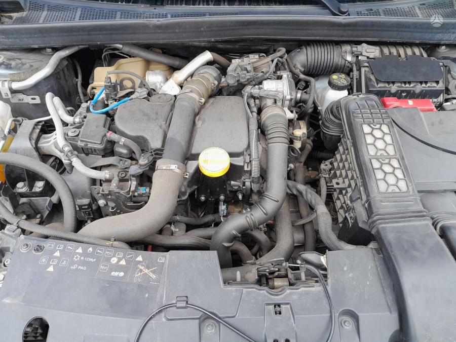 Grey Renault Megane 2018 in Alytus, with an engine capacity of 1.46 L and mileage of 151 thousand km for 7700 €, photo 12 on AUTOMOTO.COM.LV