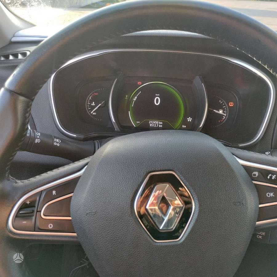Grey Renault Megane 2018 in Taurage, with an engine capacity of 1.46 L and mileage of 212 thousand km for 6500 €, photo 12 on AUTOMOTO.COM.LV