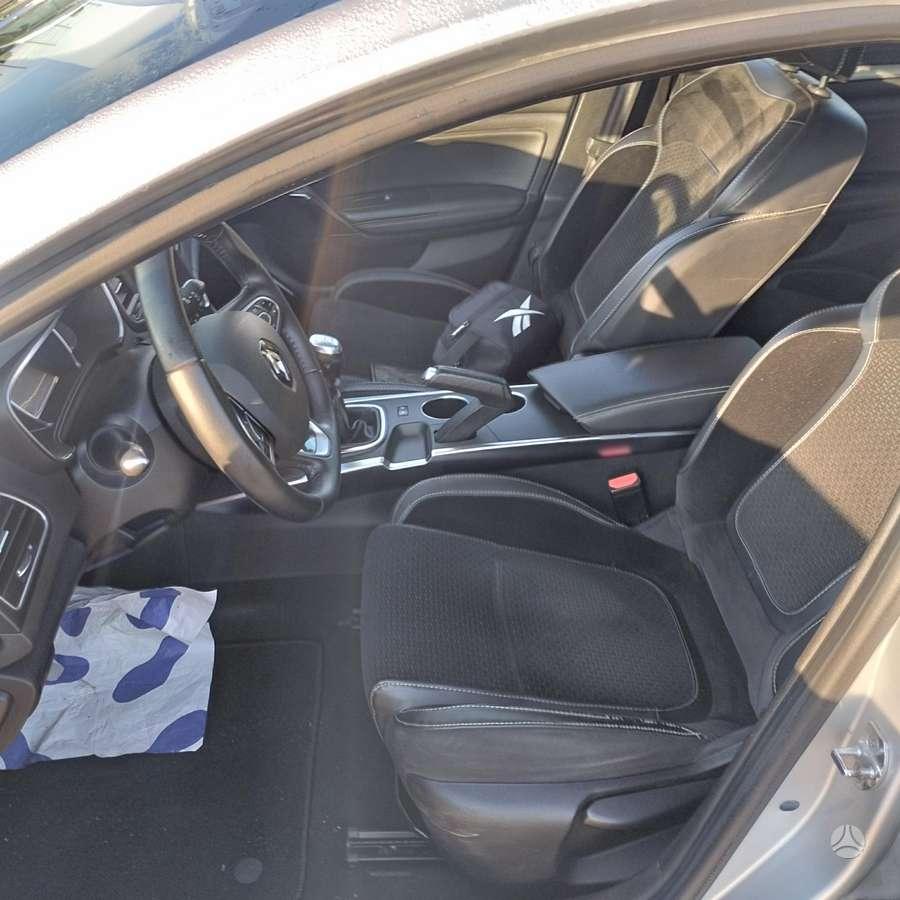 Grey Renault Megane 2018 in Taurage, with an engine capacity of 1.46 L and mileage of 212 thousand km for 6500 €, photo 13 on AUTOMOTO.COM.LV