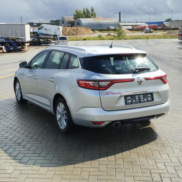 Grey Renault Megane 2018 in Taurage, with an engine capacity of 1.46 L and mileage of 212 thousand km for 6400 €, photo 5 on AUTOMOTO.COM.LV