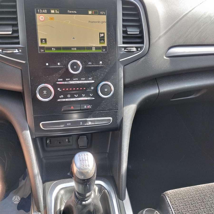 Pelēks Renault Megane 2018 Tauragė, ar dzinēja tilpumu 1.46 L un nobraukumu 212 tūkst. km par 6400 €, foto 16 vietnē AUTOMOTO.COM.LV