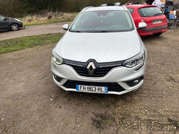 Grey Renault Megane 2019 in Taurage, with an engine capacity of 1.46 L and mileage of 211 thousand km for 7400 €, photo 7 on AUTOMOTO.COM.LV