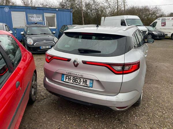 Grey Renault Megane 2019 in Taurage, with an engine capacity of 1.46 L and mileage of 211 thousand km for 7400 €, photo 8 on AUTOMOTO.COM.LV