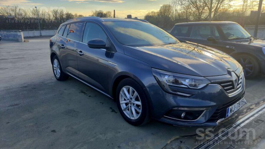 Grey Renault Megane 2020 in Riga, with an engine capacity of 1.50 L and mileage of 78 thousand km for 13900 €, photo 3 on AUTOMOTO.COM.LV