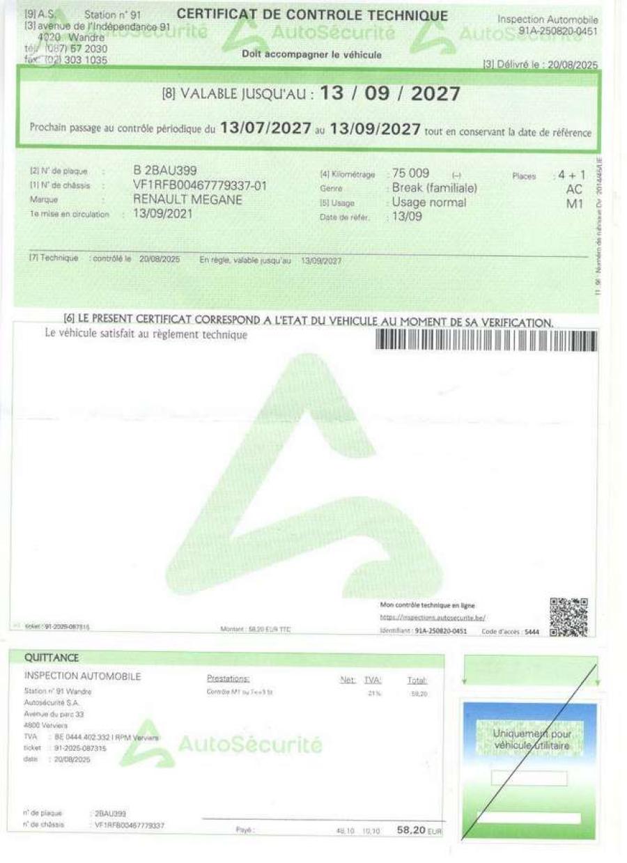 Grey Renault Megane 2021 in Marijampole, with an engine capacity of 1.00 L and mileage of 85 thousand km for 9922 €, photo 22 on AUTOMOTO.COM.LV