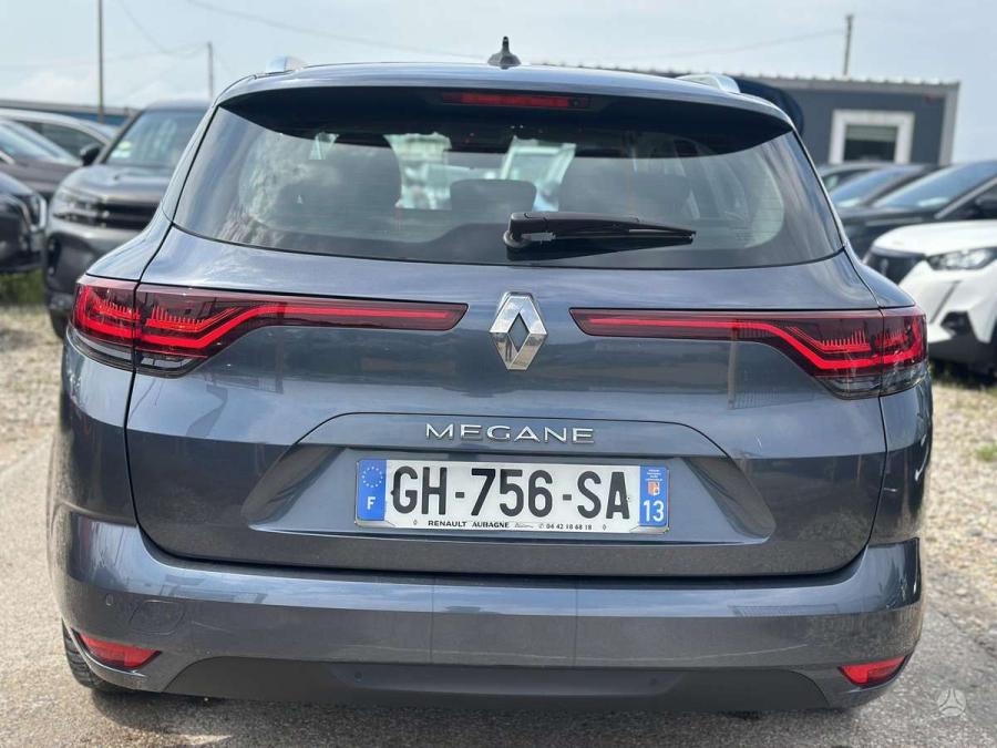 Pelēks Renault Megane 2022 Viļņa, ar dzinēja tilpumu 1.33 L un nobraukumu 156 tūkst. km par 9679 €, foto 6 vietnē AUTOMOTO.COM.LV