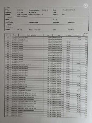 Серый Рено Меган 2022 в Мариямполе, объемом двигателя 1.46 л и пробегом 179 тыс. км за 13909 €, фото 45 на AUTOMOTO.COM.LV